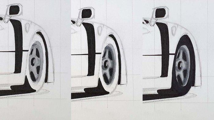 How to Draw a Ferrari F40 | Easy and Realistic Step-by-Step Tutorial