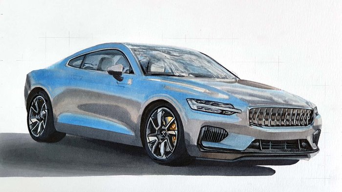 How to Draw an Easy AND Realistic Car | Step-by-Step Tutorial